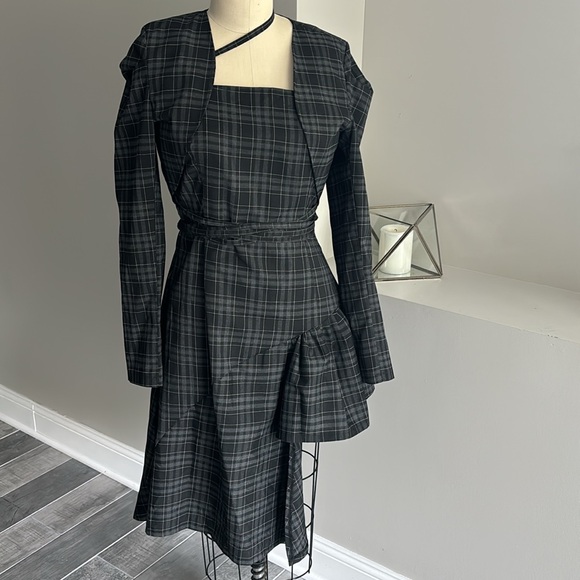 TWO PLUM GIRLS | Dresses | Two Plum Girls Woman Dress With Blazer Nwt ...